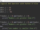 How To Use And Operator In Python If Its Linux Foss