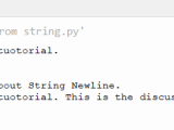 How To Remove Newline From String In Python Its Linux Foss
