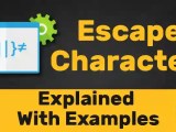 Escape Characters In Python Explained With Examples Its Linux Foss