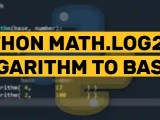Python Math Log2 Logarithm To Base 2 Its Linux Foss