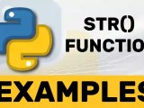 Python Str Function Examples Its Linux Foss