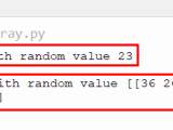 Python Numpy Create Array With Random Values Its Linux Foss