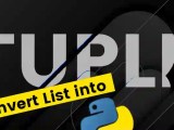 Python Convert List Into Tuple Its Linux Foss