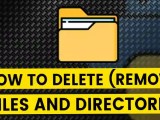 How To Delete Or Remove Files And Directories In Python Its Linux Foss