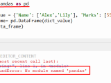 Modulenotfounderror No Module Named Pandas In Python Its Linux Foss