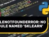 Modulenotfounderror No Module Named Sklearn In Python Its Linux Foss