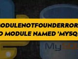 Modulenotfounderror No Module Named Mysql In Python Its Linux Foss