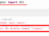 Modulenotfounderror No Module Named Crypto In Python Its Linux Foss