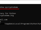 Python Install Module Crypto