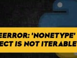 Typeerror Nonetype Object Is Not Iterable In Python Its Linux Foss