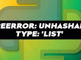 Typeerror Unhashable Type List Python Its Linux Foss
