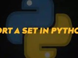 How To Sort A Set In Python Its Linux Foss
