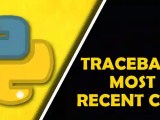 Python Traceback Most Recent Call Last Its Linux Foss