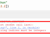 Python Traceback Most Recent Call Last Its Linux Foss