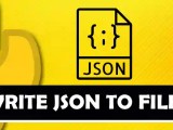 How To Write Json To File In Python Its Linux Foss