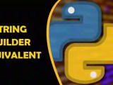 String Builder Equivalent In Python Its Linux Foss