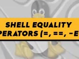 How To Use Shell Equality Operators Eq Its Linux Foss