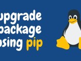 How To Update Upgrade A Package Using Pip Its Linux Foss
