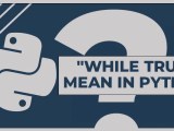 What Does While True Mean In Python Its Linux Foss