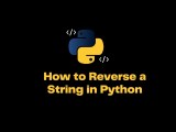 How To Reverse A String In Python Itsmycode