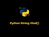 Python String Rfind Itsmycode