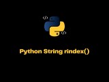 Python String Rindex Itsmycode