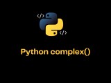 Python Complex Itsmycode