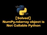 Python Typeerror Float Object Is Not Callable Itsmycode