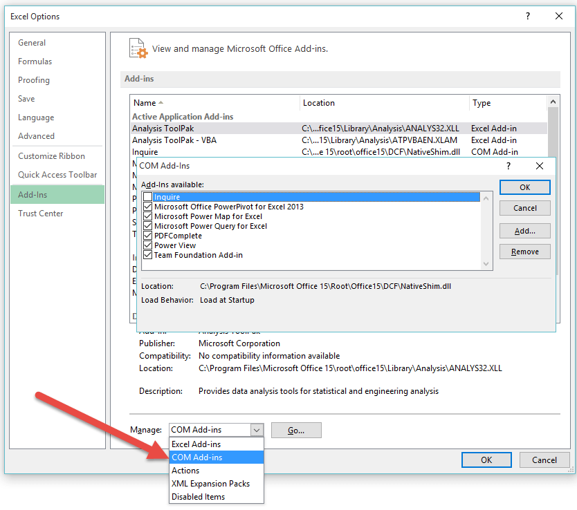 Learn How to Use Inquire in Excel - It's Not About The Cell