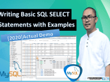 Writing Basic Sql Select Statements With Actual Video Demonstration