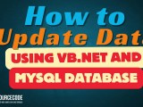How To Update Data Using Vb Net And Mysql Database