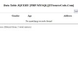 Datatable Jquery Plug In Using Php Mysql With Source Code 2022