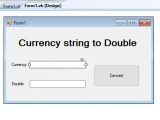 How To Convert Currency String To Double In Vb Net