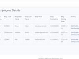 Employee Management System Project In Php With Source Code