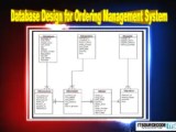 Database Design For Ordering Management System