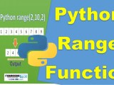 Range Function In Python Explained With Examples