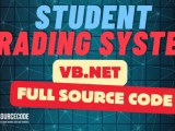 Student Grading System Vb Net Full Source Code Vb Net Projects