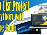 To Do List Project In Python With Source Code