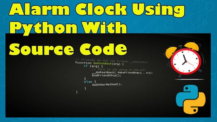 Alarm Clock Using Python With Source Code - Dark Textures - Beautiful HD Collection