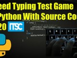 Python Speed Typing Test With Source Code 2022 Free
