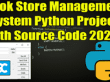 Book Store Management System Python Project With Source Code