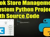 Book Store Management System Python Project With Source Code
