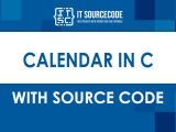 Calendar In C With Source Code Itsourcecode