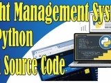 Flight Management System In Python With Source Code