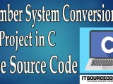 Number System Conversion In C With Source Code