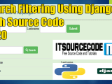 Django Filter Search With Source Code Itsourcecode