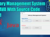 Library Management System Project In Java With Source Code