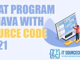 Chat Program In Java With Source Code Itsourcecode