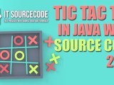 Tic Tac Toe Java With Source Code Itsourcecode
