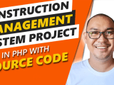 Construction Management System Project In Php Source Code
